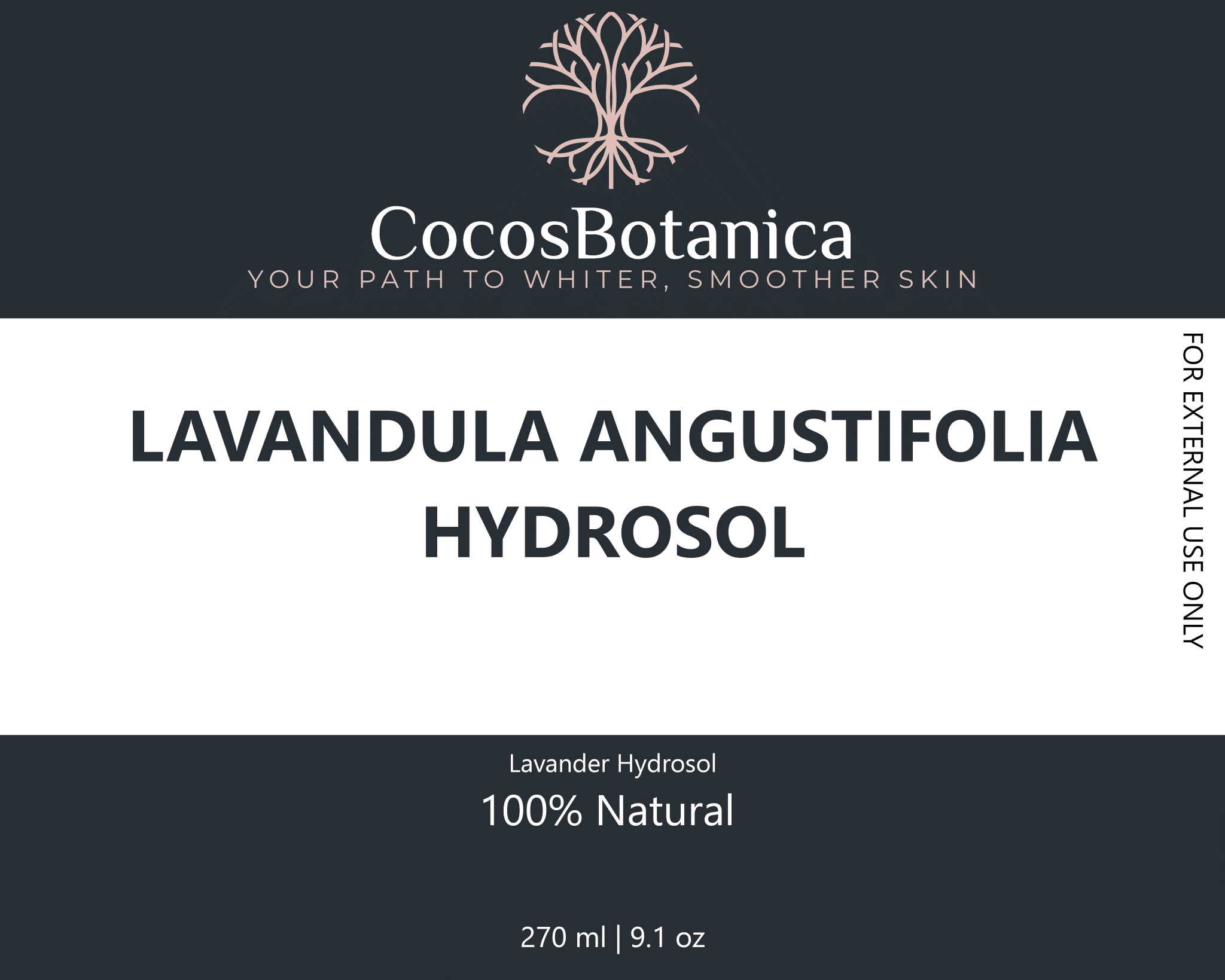 Lavender Hydrosol 270 ml - CocosBotanica by Dayyan James