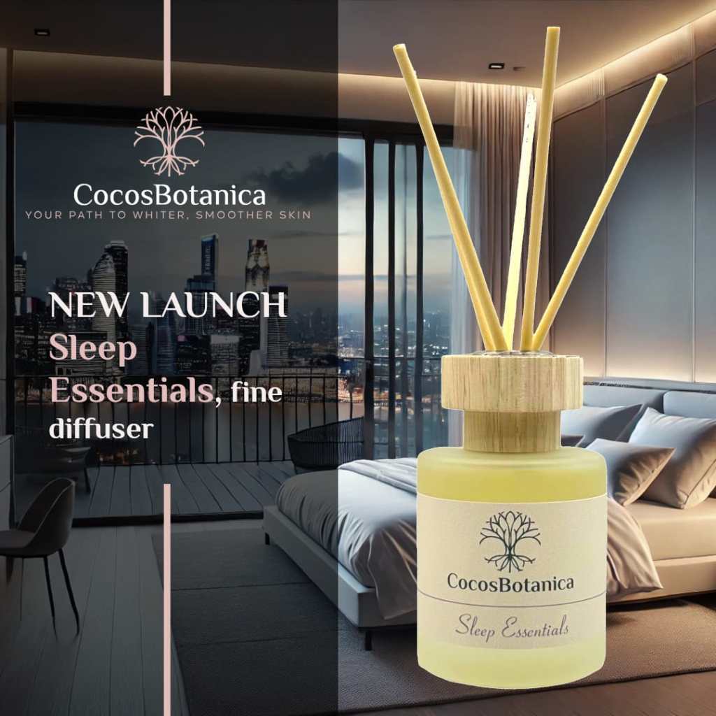 Sleep Essentials Reed Diffuser (120ml) - CocosBotanica by Dayyan James