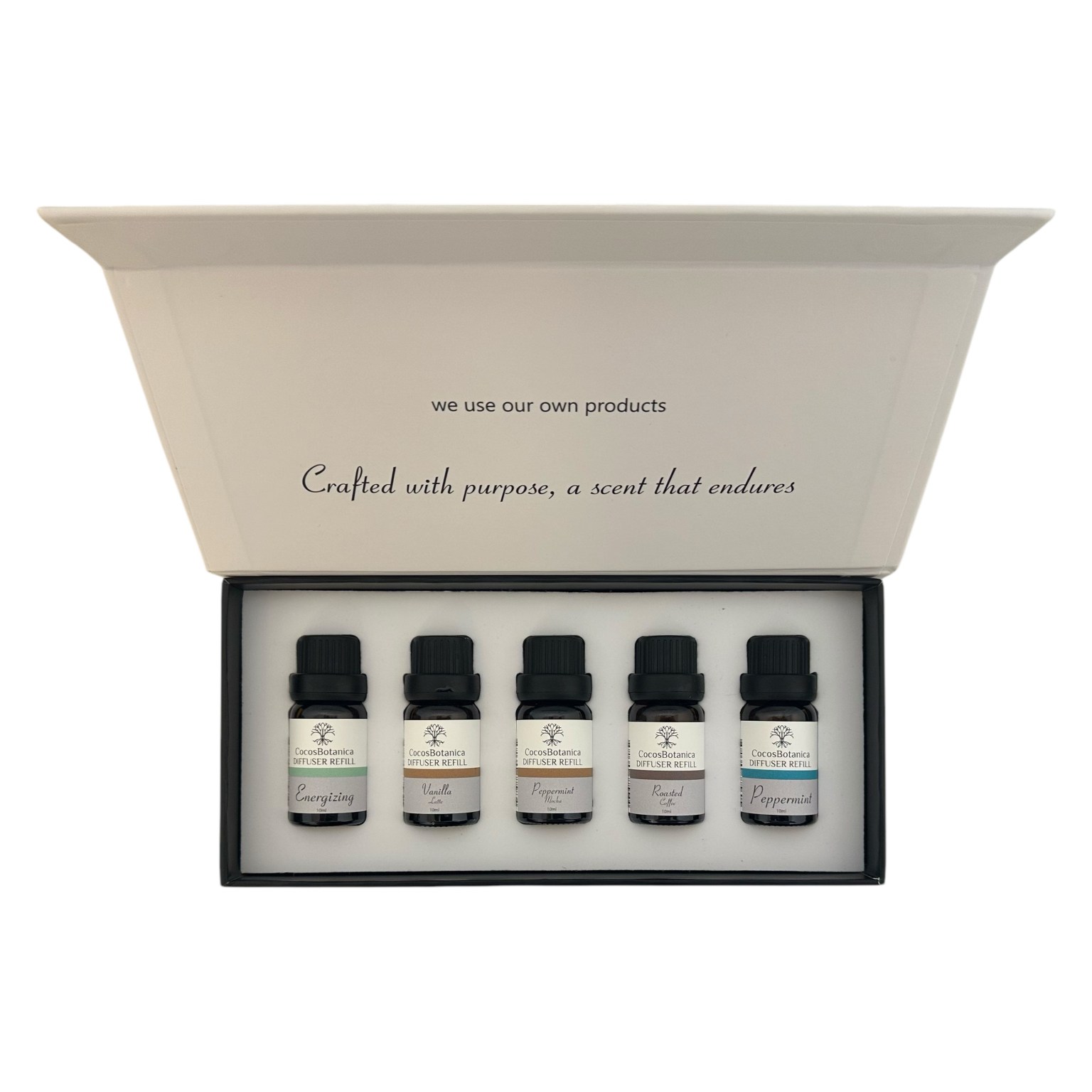 Energizing Diffuser Scent Gift Set - CocosBotanica by Dayyan James